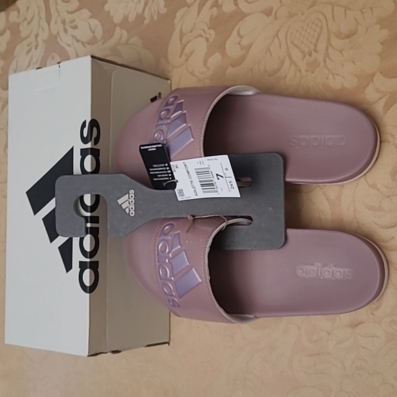 adidas | Shoes | Womens Adidas Adilette Comfort Sandals Slides Sizes 6 ...